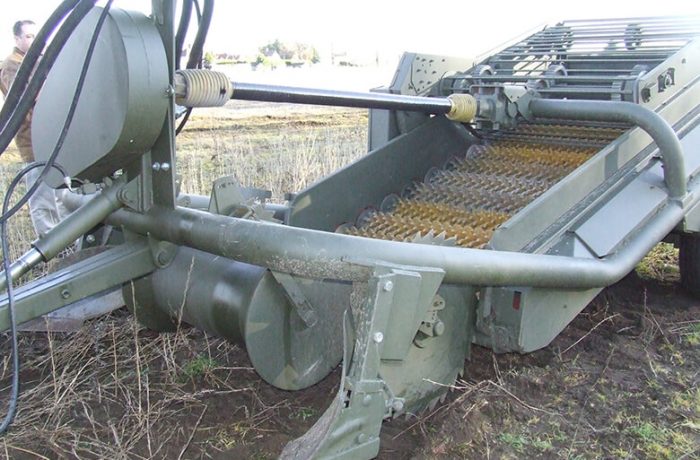 Armtrac Sifter - Land Mine Clearing Equipment
